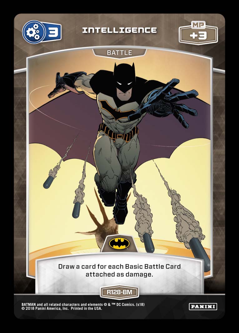 3 Intelligence (R128-BM) - Batman - MetaX TCG