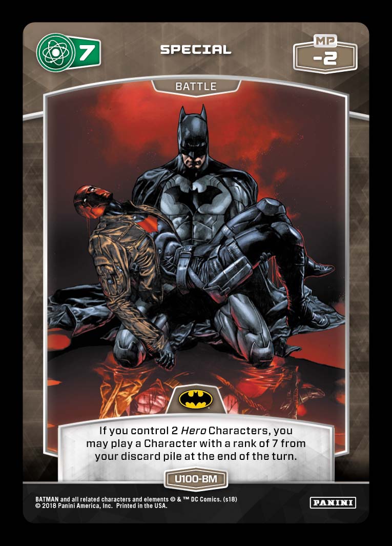 7 Special (U100-BM) - Batman - MetaX TCG