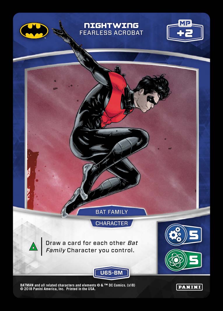 Nightwing - Fearless Acrobat - Batman - MetaX TCG