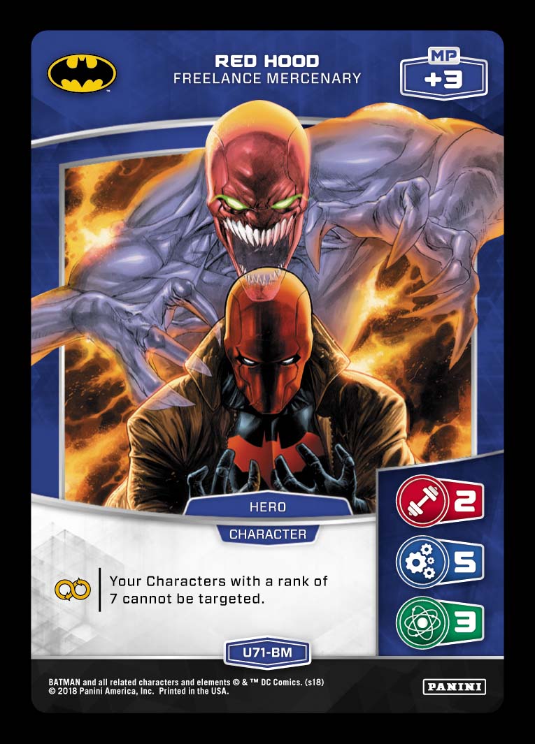 Red Hood - Freelance Mercenary - Batman - MetaX TCG