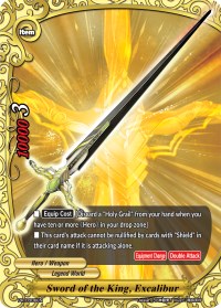 Sword of the King, Excalibur - Promo Cards - Future Card BuddyFight