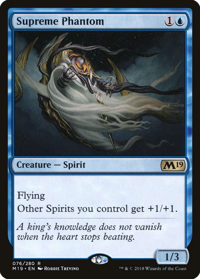 Supreme Phantom - Core Set 2019 - Magic: The Gathering
