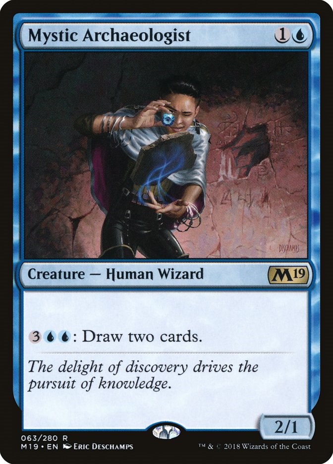 Mystic Archaeologist - Core Set 2019 - Magic: The Gathering