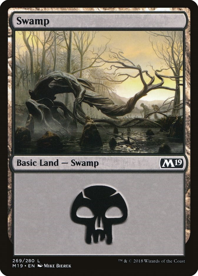 Swamp (269) - Core Set 2019 - Magic: The Gathering
