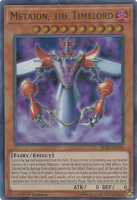 Metaion, the Timelord - Battles of Legend: Relentless Revenge - YuGiOh