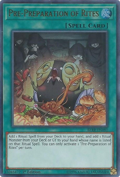 Pre Preparation Of Rites Battles Of Legend Relentless Revenge YuGiOh pre-preparation-of-rites-battles-of-legend-relentless-revenge-yugioh