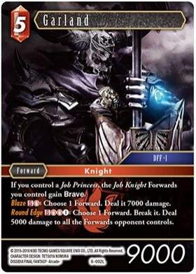 Garland - Opus VI - Final Fantasy TCG