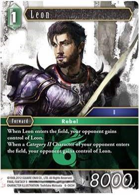 Leon - Opus VI - Final Fantasy TCG