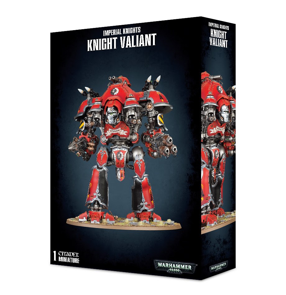 Warhammer 40K: Imperial Knights - Knight Valiant - Warhammer Plastic ...