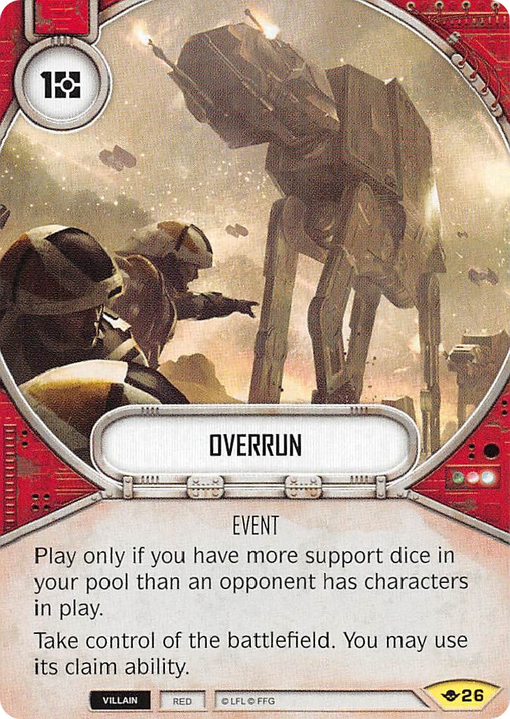 Overrun - Way of the Force - Star Wars: Destiny