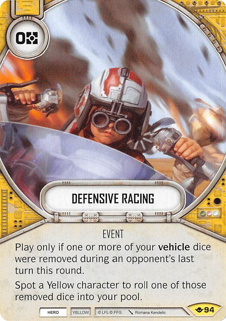 Defensive Racing - Way of the Force - Star Wars: Destiny