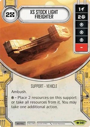 XS Stock Light Freighter - Way of the Force - Star Wars: Destiny
