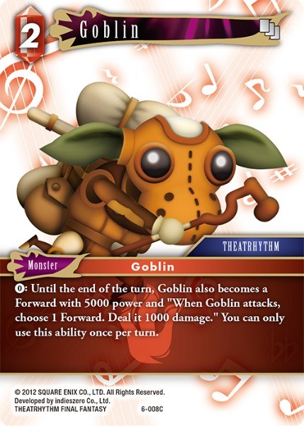 Goblin - Opus VI - Final Fantasy TCG
