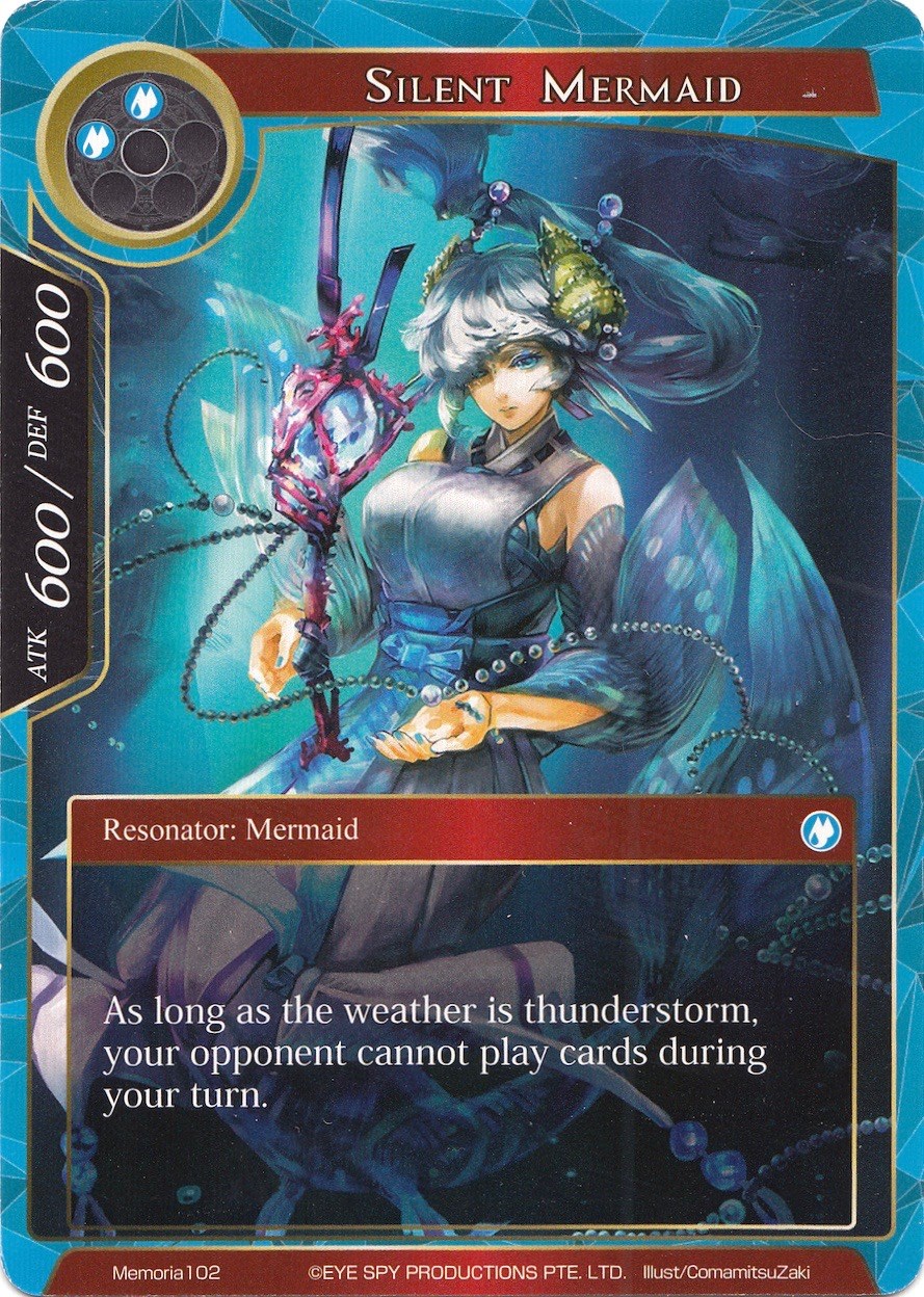 Silent Mermaid - Alice Origin Memoria Cards - Force of Will