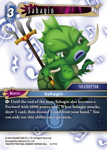 Sahagin - Opus VI - Final Fantasy TCG