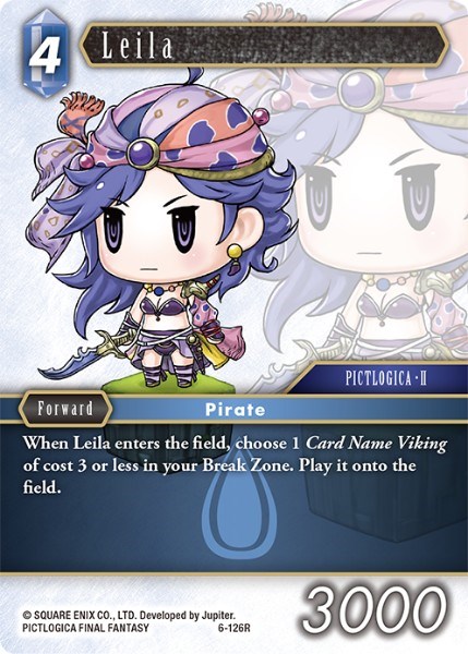Leila - Opus VI - Final Fantasy TCG