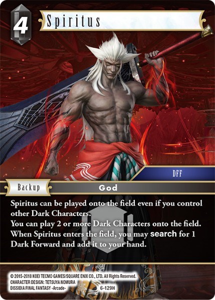Spiritus - Opus VI - Final Fantasy TCG