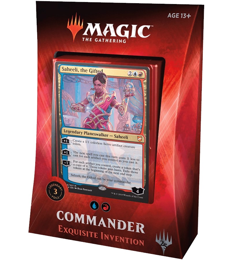 Commander 2018 Deck - Exquisite Invention - Commander 2018 - Magic: The ...
