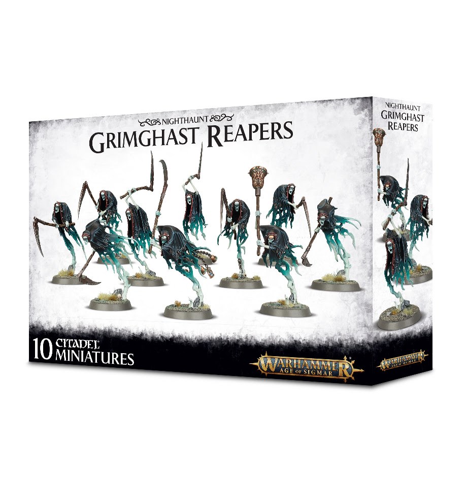 Warhammer: Age of Sigmar - Nighthaunt Grimghast Reapers - Warhammer ...