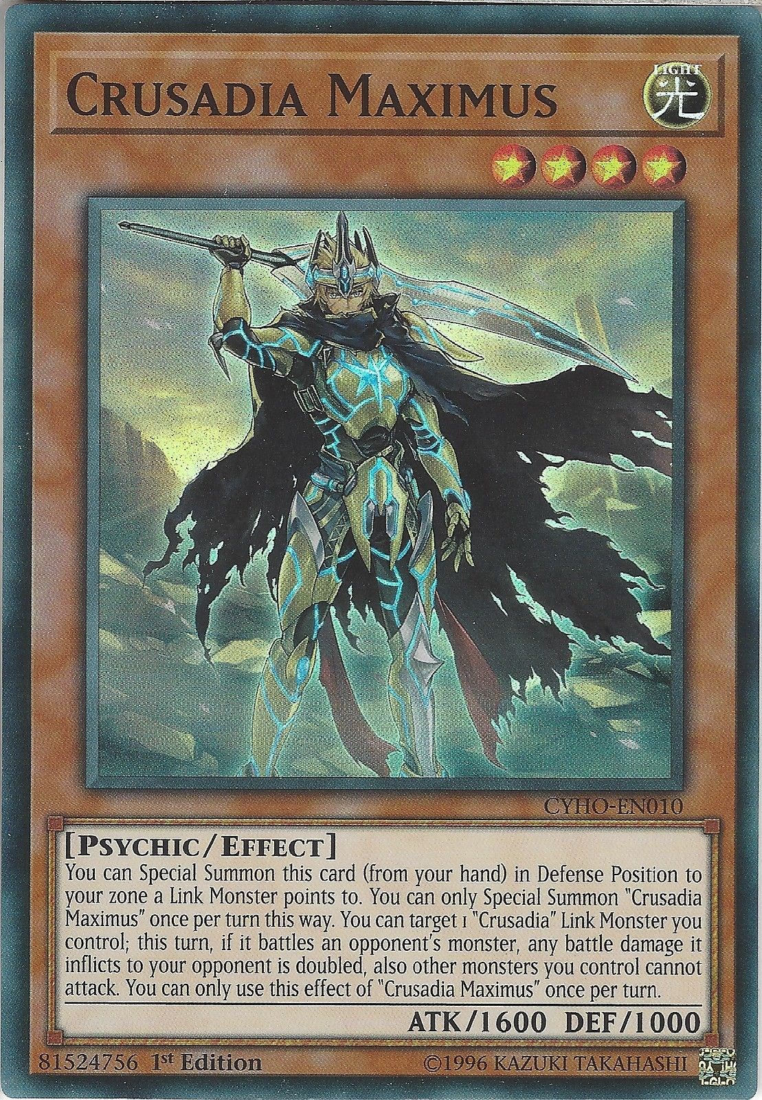 Crusadia Maximus - Cybernetic Horizon - YuGiOh