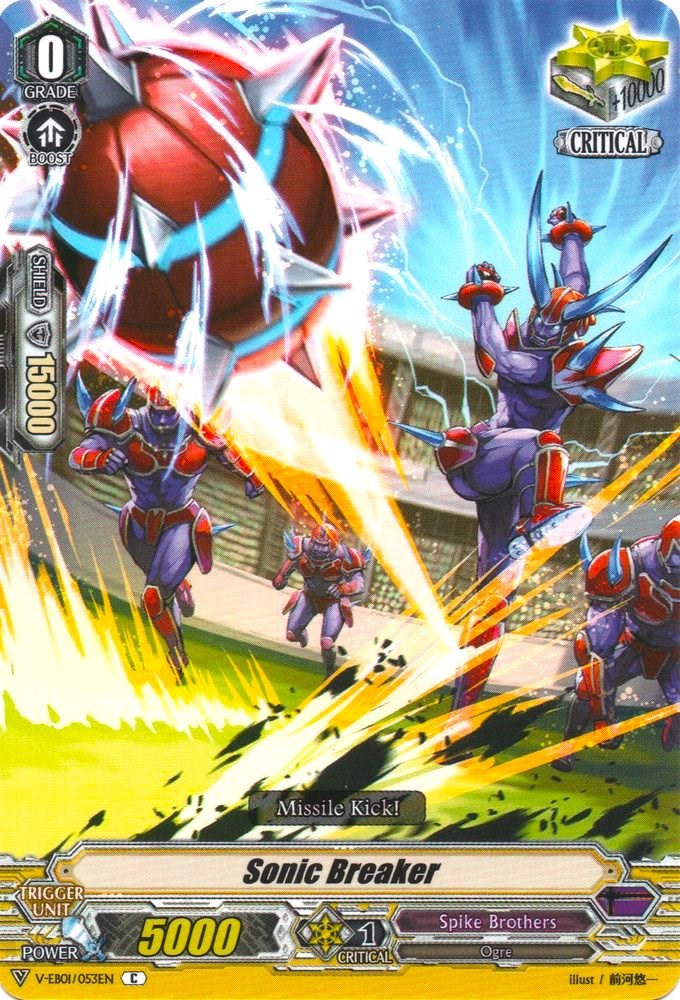Sonic Breaker - V-EB01: The Destructive Roar - Cardfight Vanguard