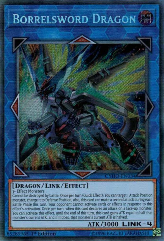 Borrelsword Dragon - Cybernetic Horizon - YuGiOh