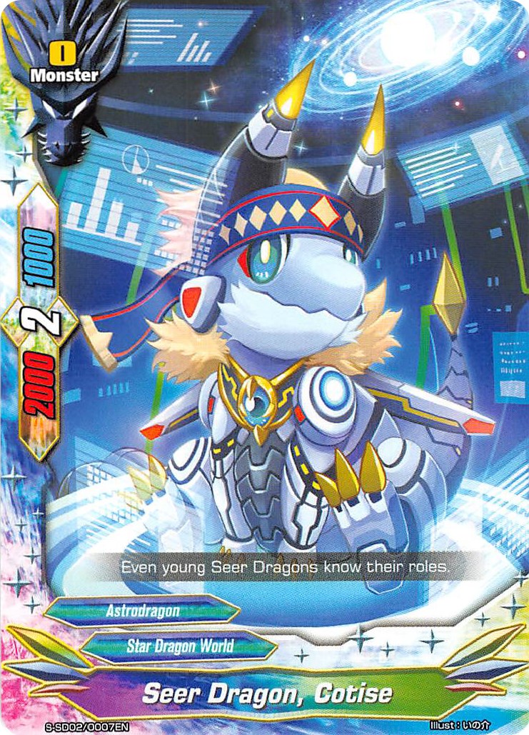 Seer Dragon, Cotise - S-SD02: Triangulum Galaxy - Future Card BuddyFight