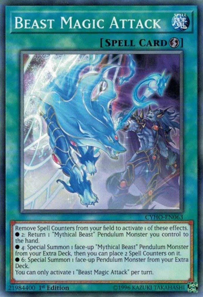 Beast Magic Attack - Cybernetic Horizon - YuGiOh