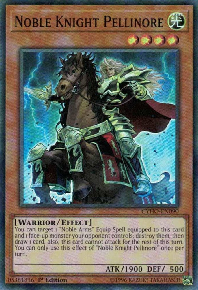 Noble Knight Pellinore - Cybernetic Horizon - YuGiOh