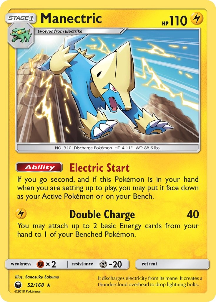 Manectric - SM - Celestial Storm - Pokemon