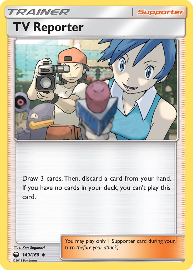TV Reporter - SM - Celestial Storm - Pokemon