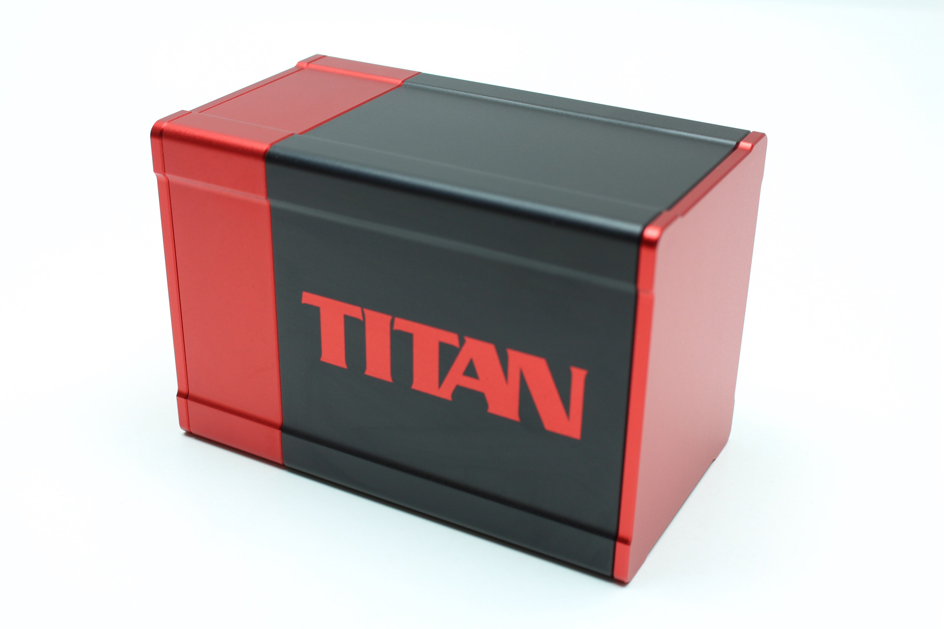 TITAN Deck Box - Red - BoxGods Deck Boxes - Deck Boxes