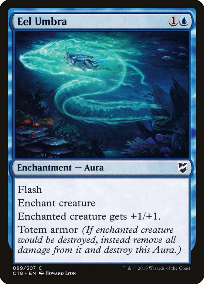 Eel Umbra - Commander 2018 - Magic: The Gathering