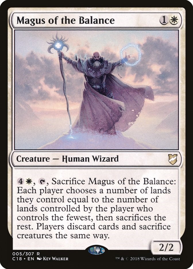 Magus of the Balance - Commander 2018 - Magic: The Gathering