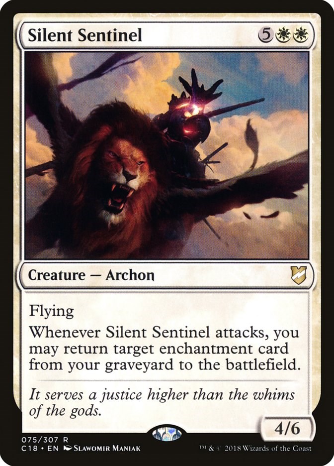 Silent Sentinel - Commander 2018 - Magic: The Gathering
