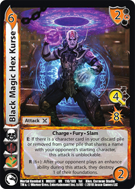 Black Magic Hex Kurse - Mortal Kombat X - UniVersus
