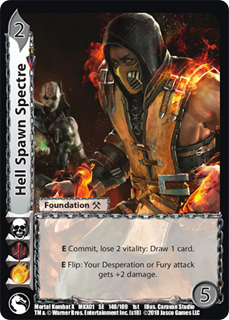 Hell Spawn Spectre - Mortal Kombat X - UniVersus