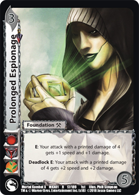 Prolonged Espionage - Mortal Kombat X - UniVersus