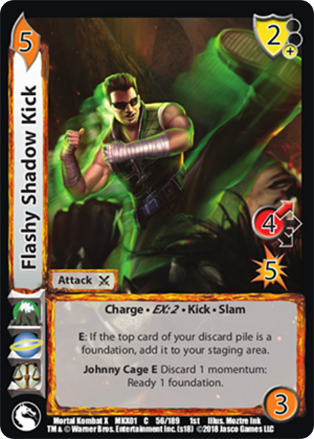 Flashy Shadow Kick - Mortal Kombat X - UniVersus