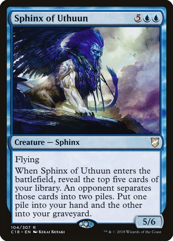 Sphinx of Uthuun - Commander 2018 - Magic: The Gathering
