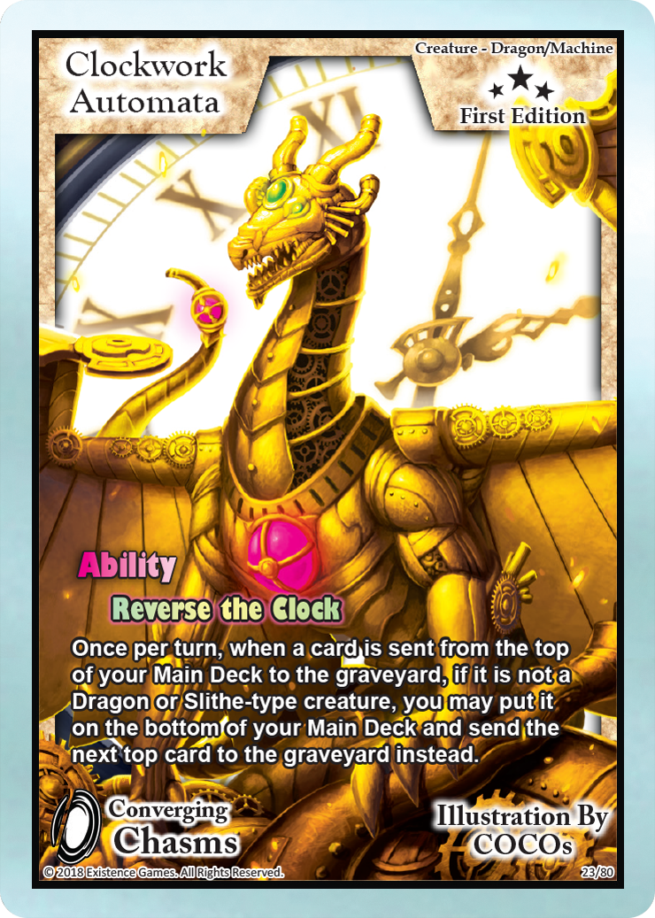 Clockwork Automata - Converging Chasms - Exodus TCG