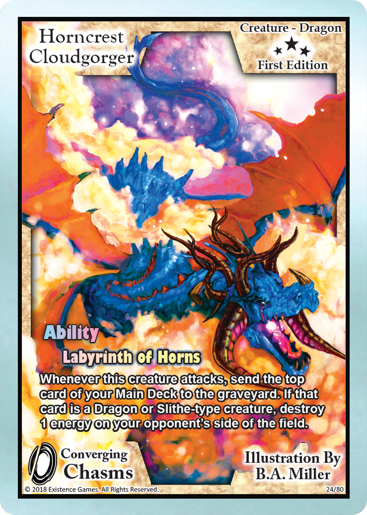 Horncrest Cloudgorger - Converging Chasms - Exodus TCG