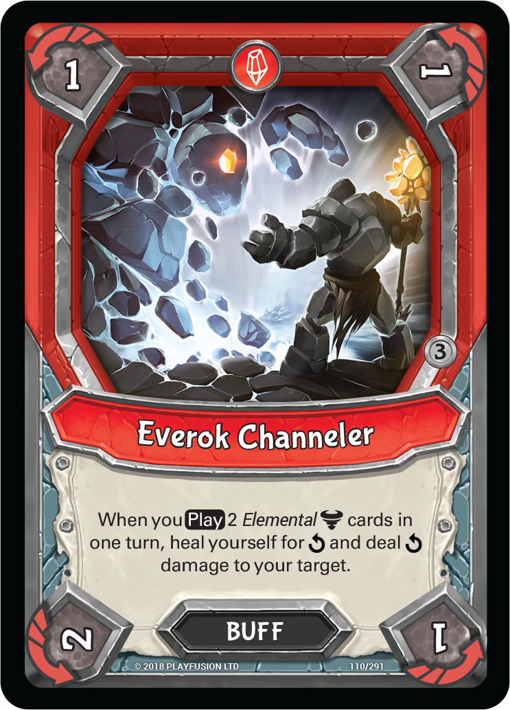 Everok Channeler (Claimed) - Kindred - Lightseekers TCG
