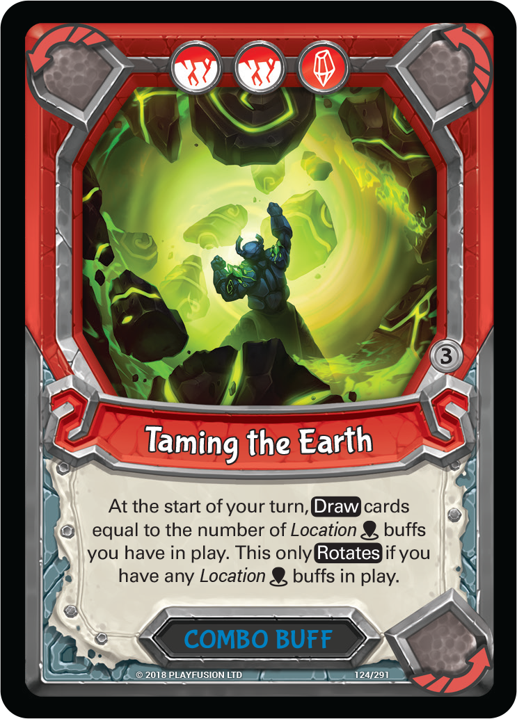 Taming the Earth (Claimed) - Kindred - Lightseekers TCG