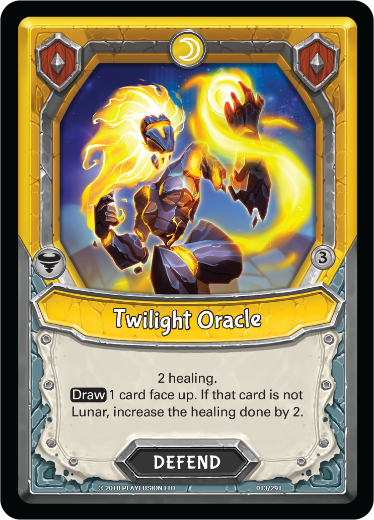 Twilight Oracle (Claimed) - Kindred - Lightseekers TCG
