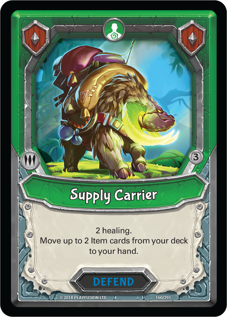 Supply Carrier (Unclaimed) - Kindred - Lightseekers TCG