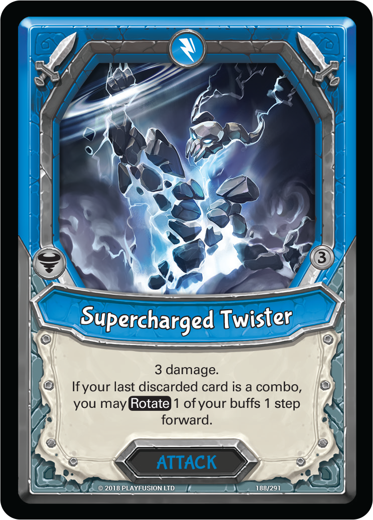 Supercharged Twister (Unclaimed) - Kindred - Lightseekers TCG