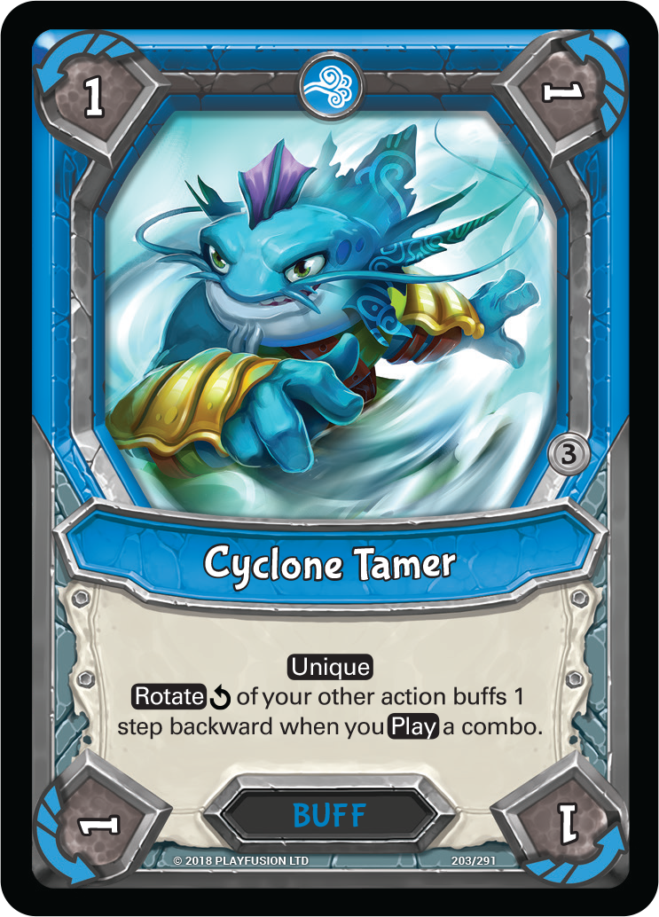 Cyclone Tamer (Claimed) - Kindred - Lightseekers TCG