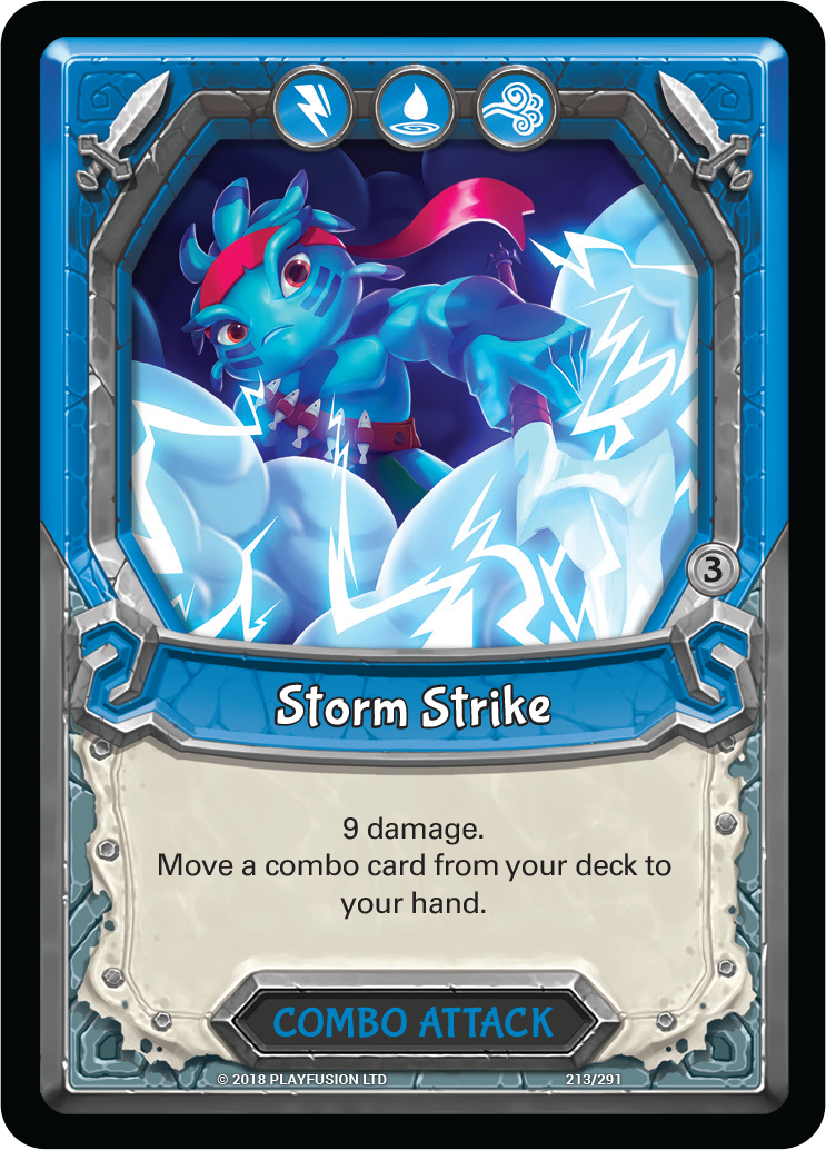 Storm Strike (Unclaimed) - Kindred - Lightseekers TCG