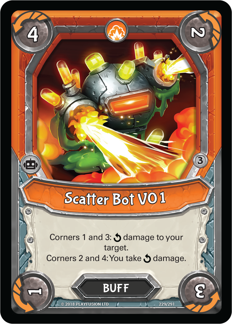 Scatter Bot V01 (Claimed) - Kindred - Lightseekers TCG